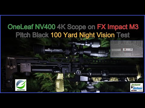 Commander NV400 4-52X 4K Digital Day/Night Vision Riflescope | OneLeaf.ai