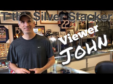 T the Silver Stacker Meets a Viewer Named John at The Gold Depot in Crown Point