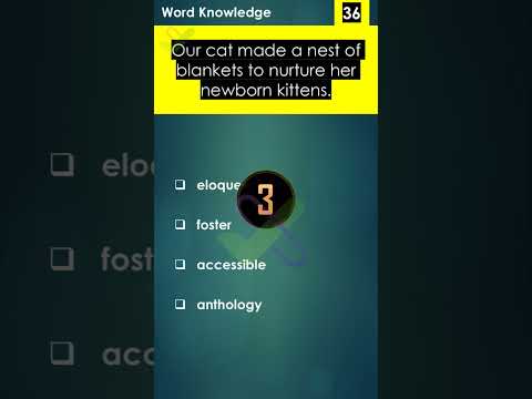 ASVAB Word Knowledge Practice Test 2025 Question 36/70 #shorts #asvabstudyguide