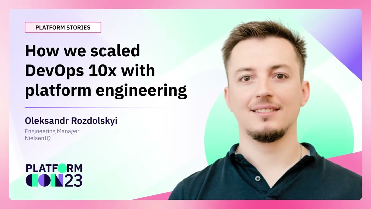 How we scaled DevOps 10x with platform engineering | PlatformCon 2023