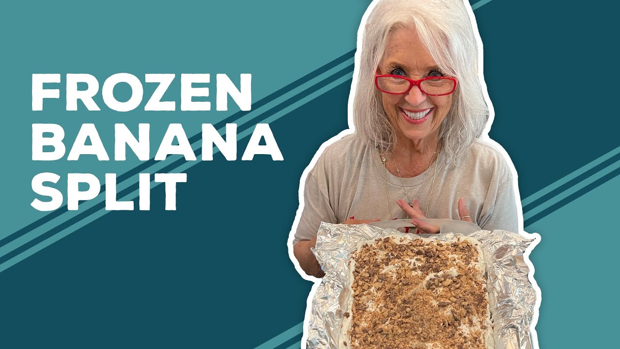 Love & Best Dishes: Frozen Banana Split Recipe | No Bake Dessert Recipes