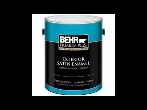 Behr Exterior Paint Home Depot