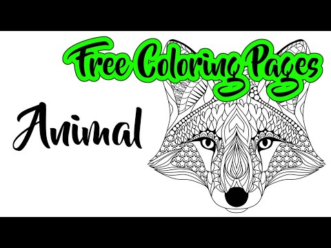 Free animal coloring pages