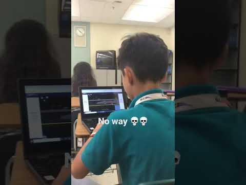 Bro playing Roblox on the school laptops 💀💀💀