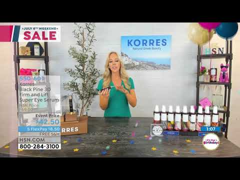 Korres Black Pine 3D Firming Lifting Super Eye Serum