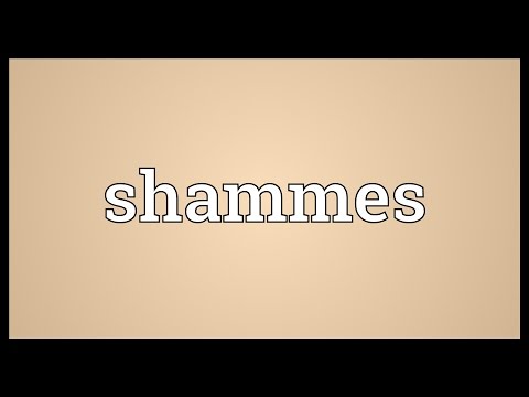 Shammes Meaning
