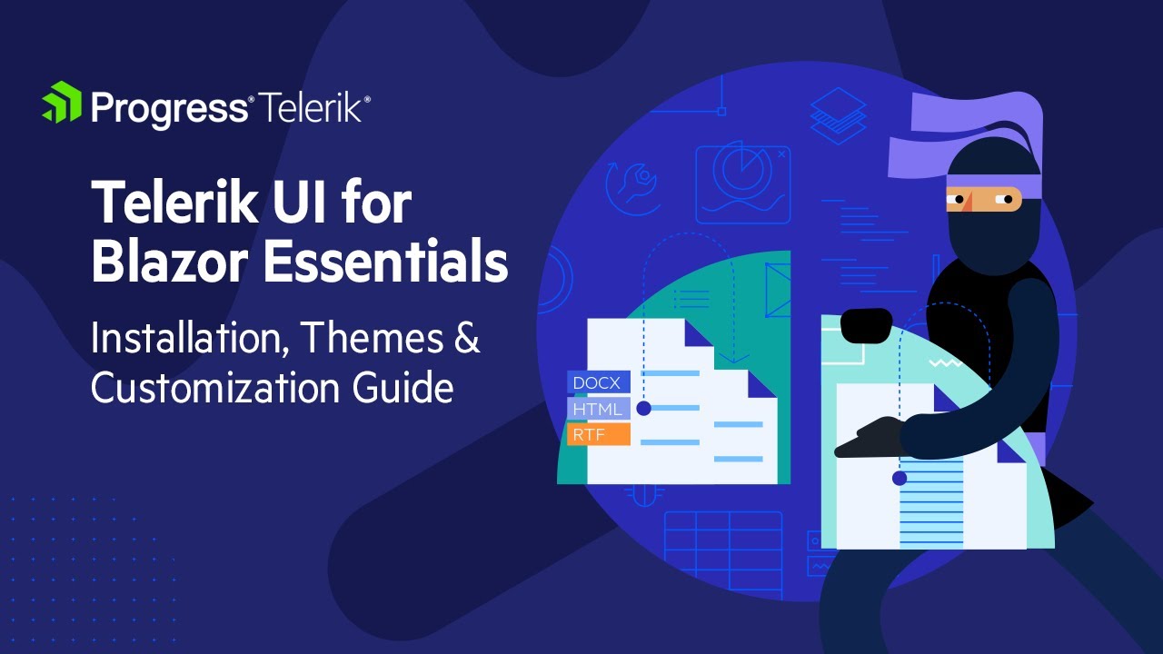 Telerik UI for Blazor Installation & Customization | Chapter 3