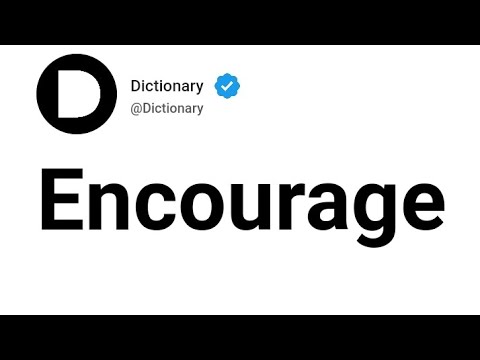 Encourage Meaning In English