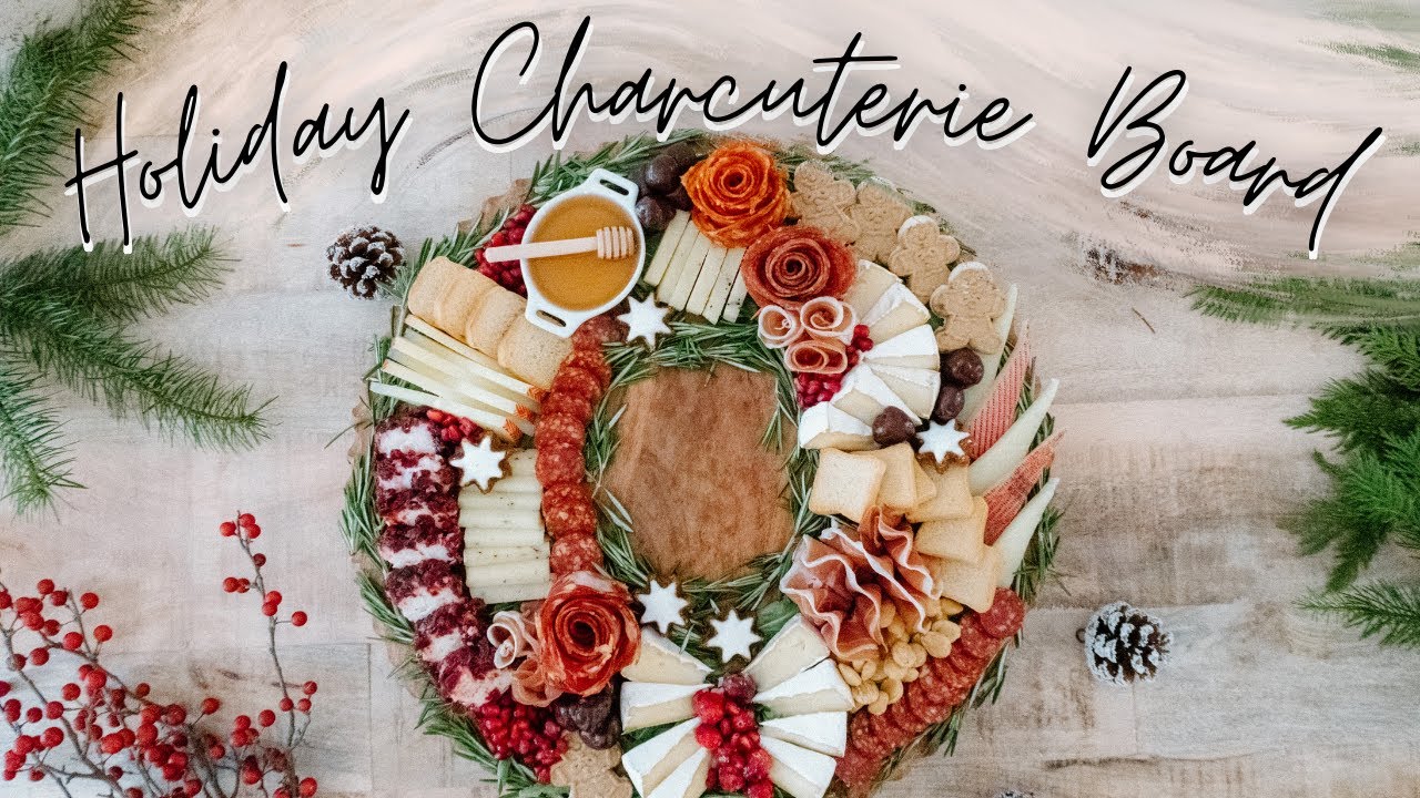 HOLIDAY CHARCUTERIE BOARD 🎄
