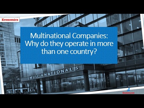 Multinationals | O Level Economics