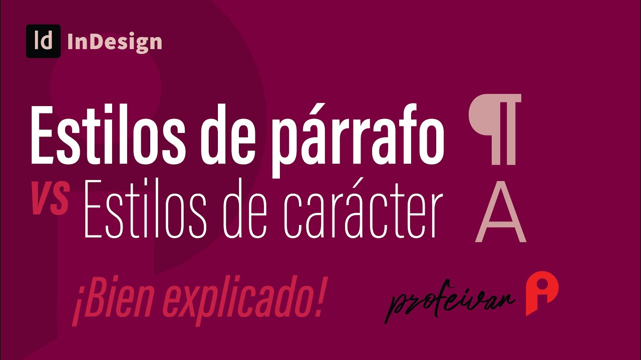 The Difference Between Paragraph and Character Styles in InDesign EXPLAINED Once and for All