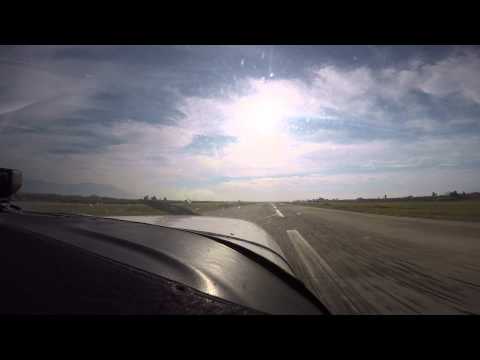 Cessna 172 Landing at Kalamata airport