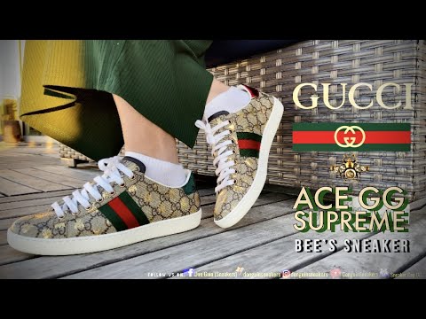 Women's Ace GG Supreme Bees Sneaker DETAILED & ON-FOOT