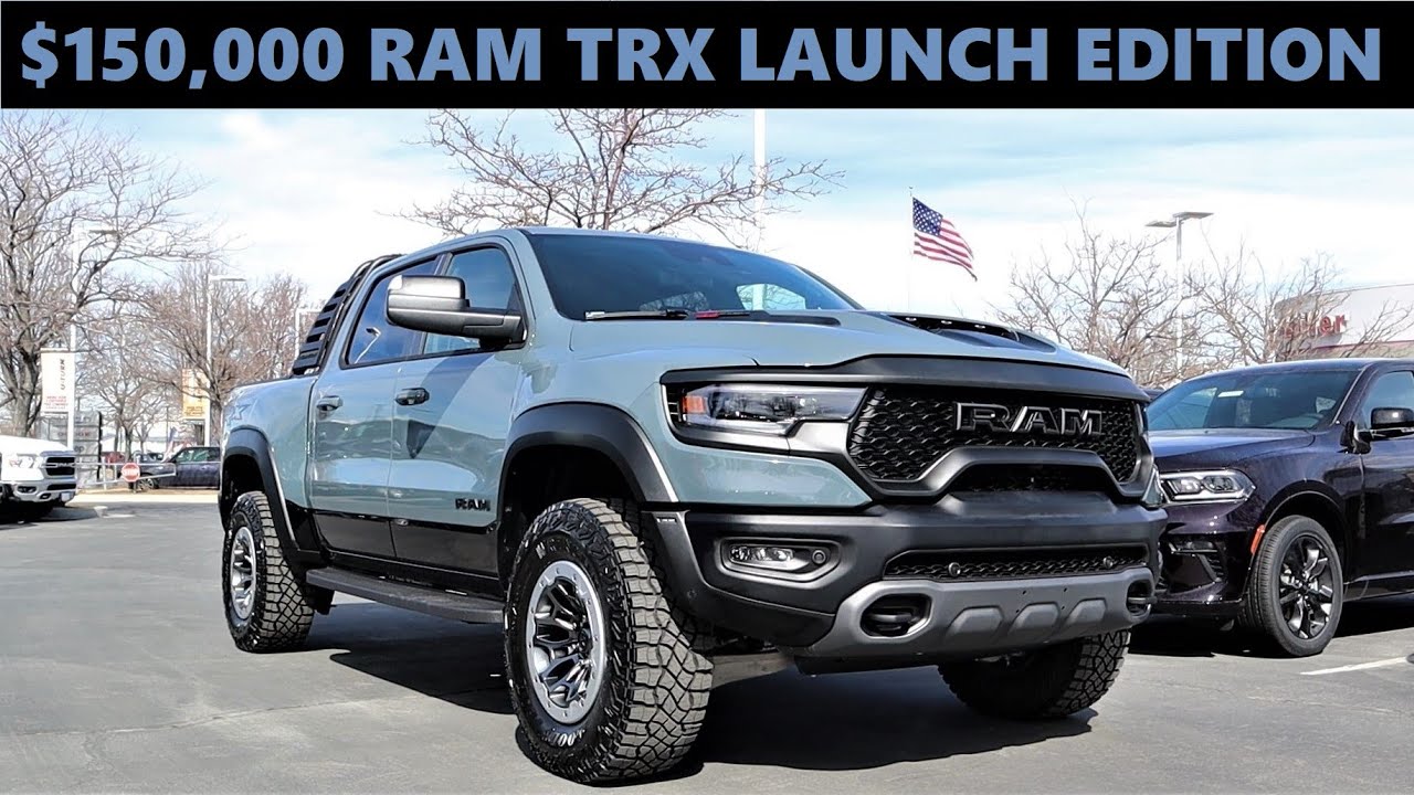 2021 Ram TRX Launch Edition: Is This Special Edition Worth Over $150,000???