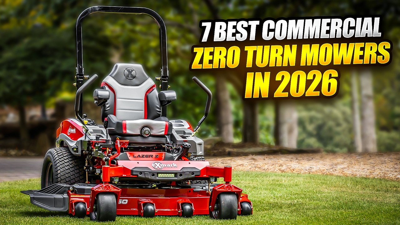 7 Best Commercial Zero Turn Mowers in 2026