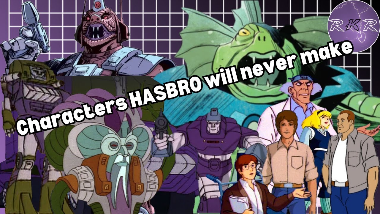 Transformers G1: 3D printed characters