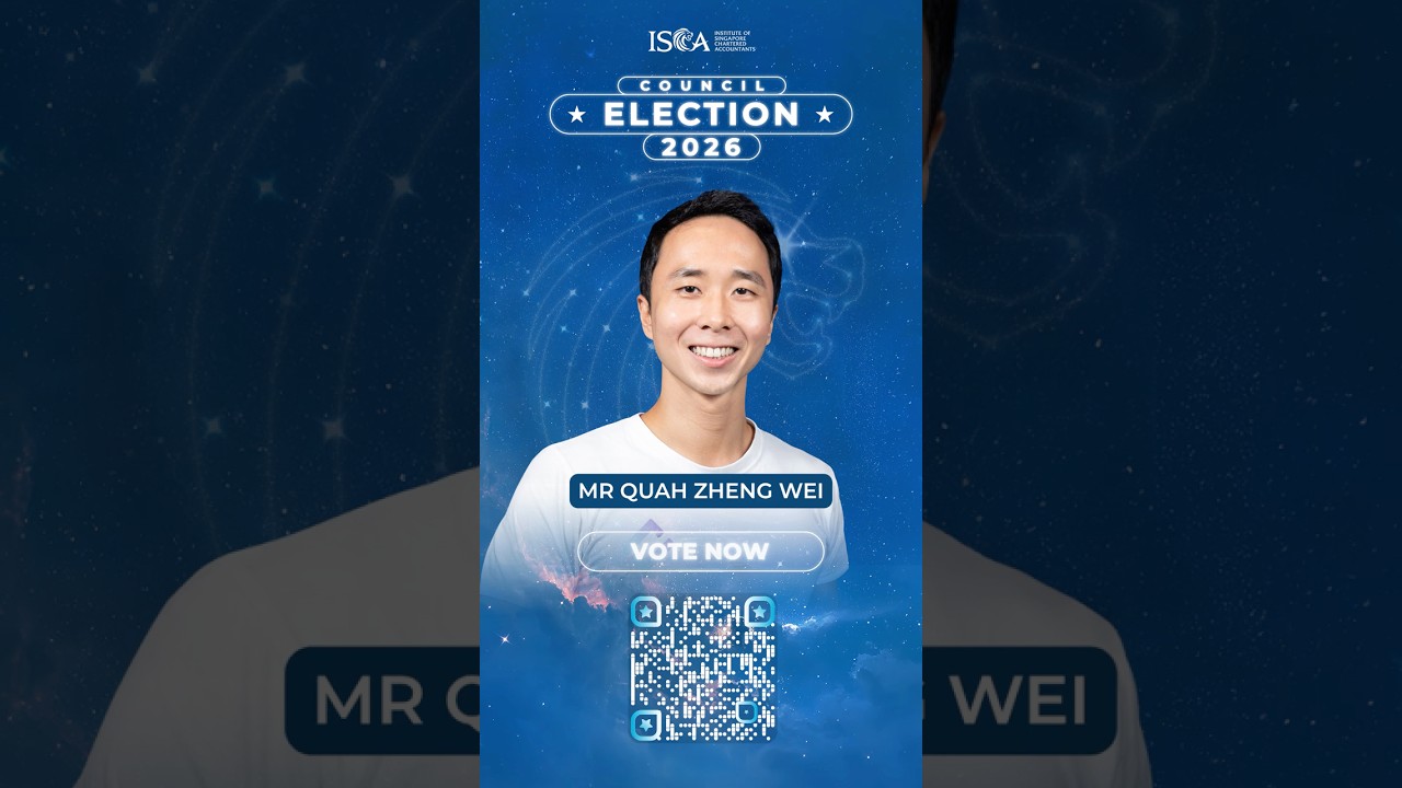 ISCA Council Election Rally 2026 Candidate - Quah Zheng Wei
