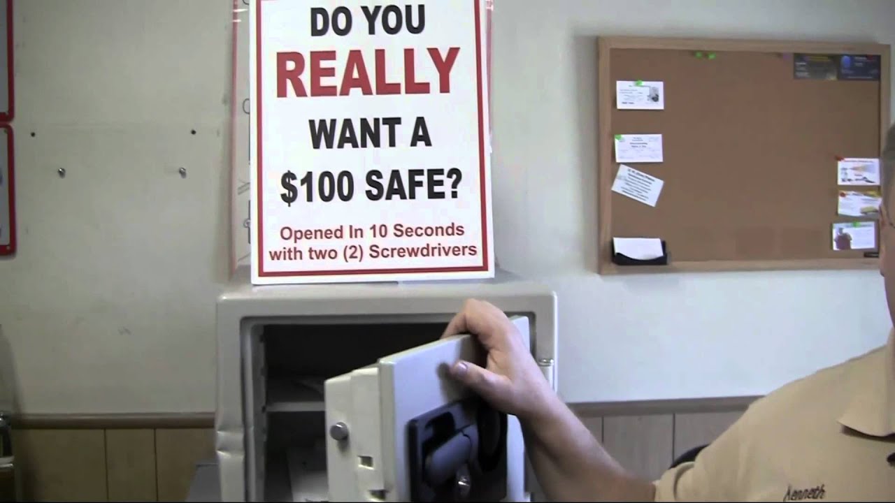 Why do I need a quality safe, St Louis locksmith