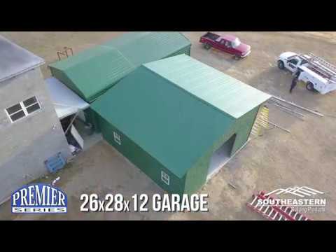 Premier Series 26x28x12 Garage