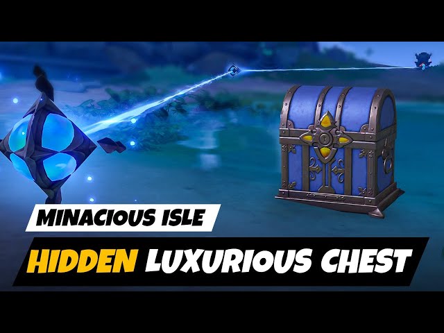 Genshin Impact Minacious Isle secret Luxurious chest guide (Elemental totem puzzle)