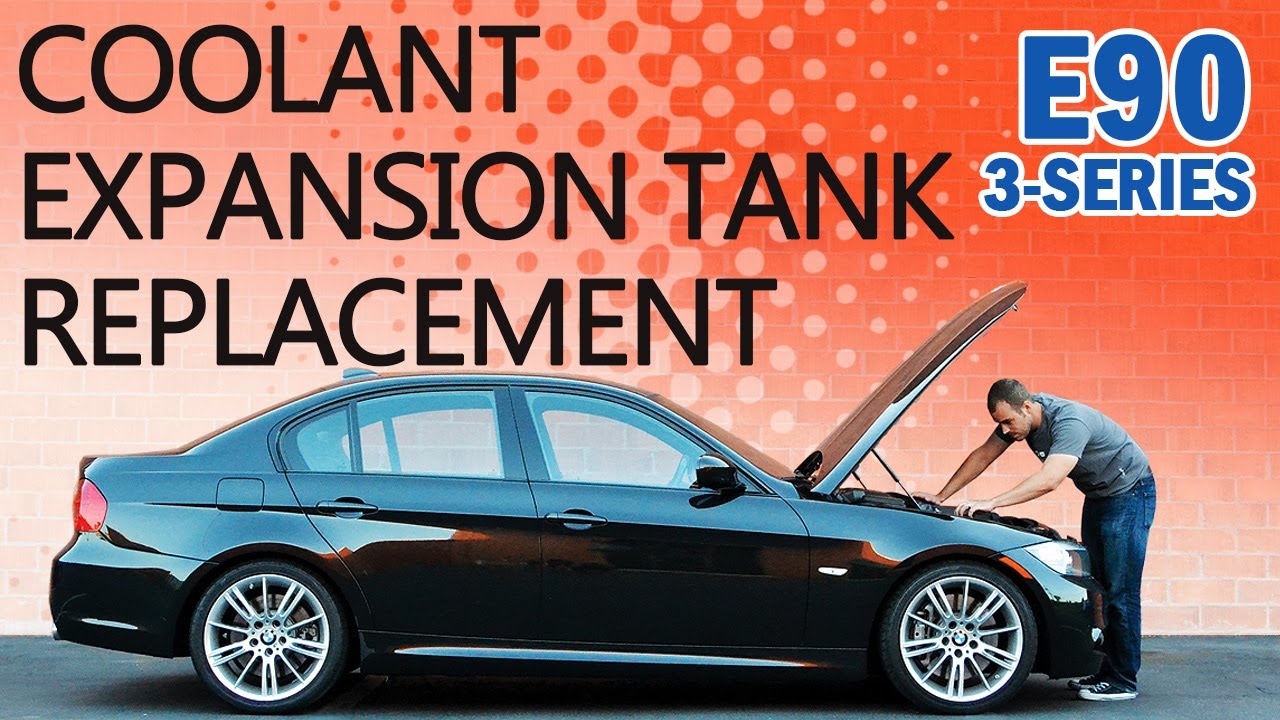 BMW E90 3-Series Coolant Expansion Tank Replacement for 325i, 325Xi, 330i, 330xi, 328i and 335i