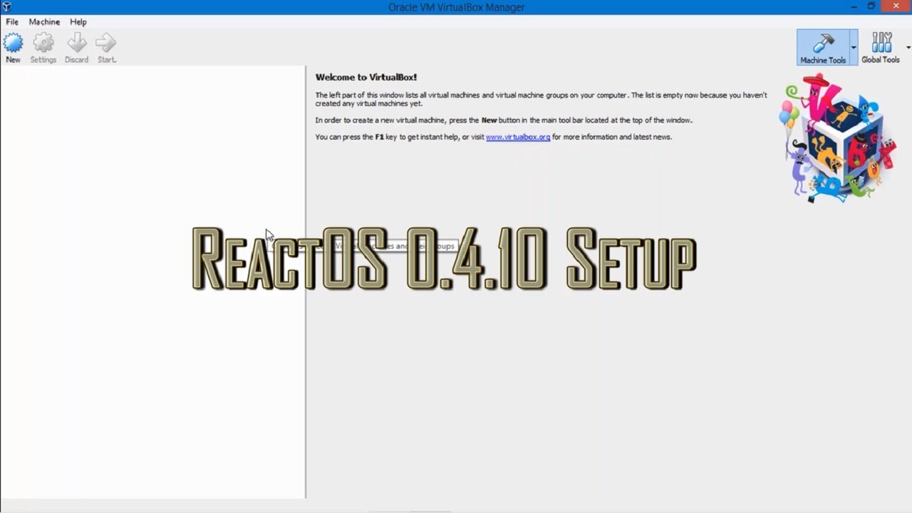 ReactOS 0.4.10 Dev Setup!