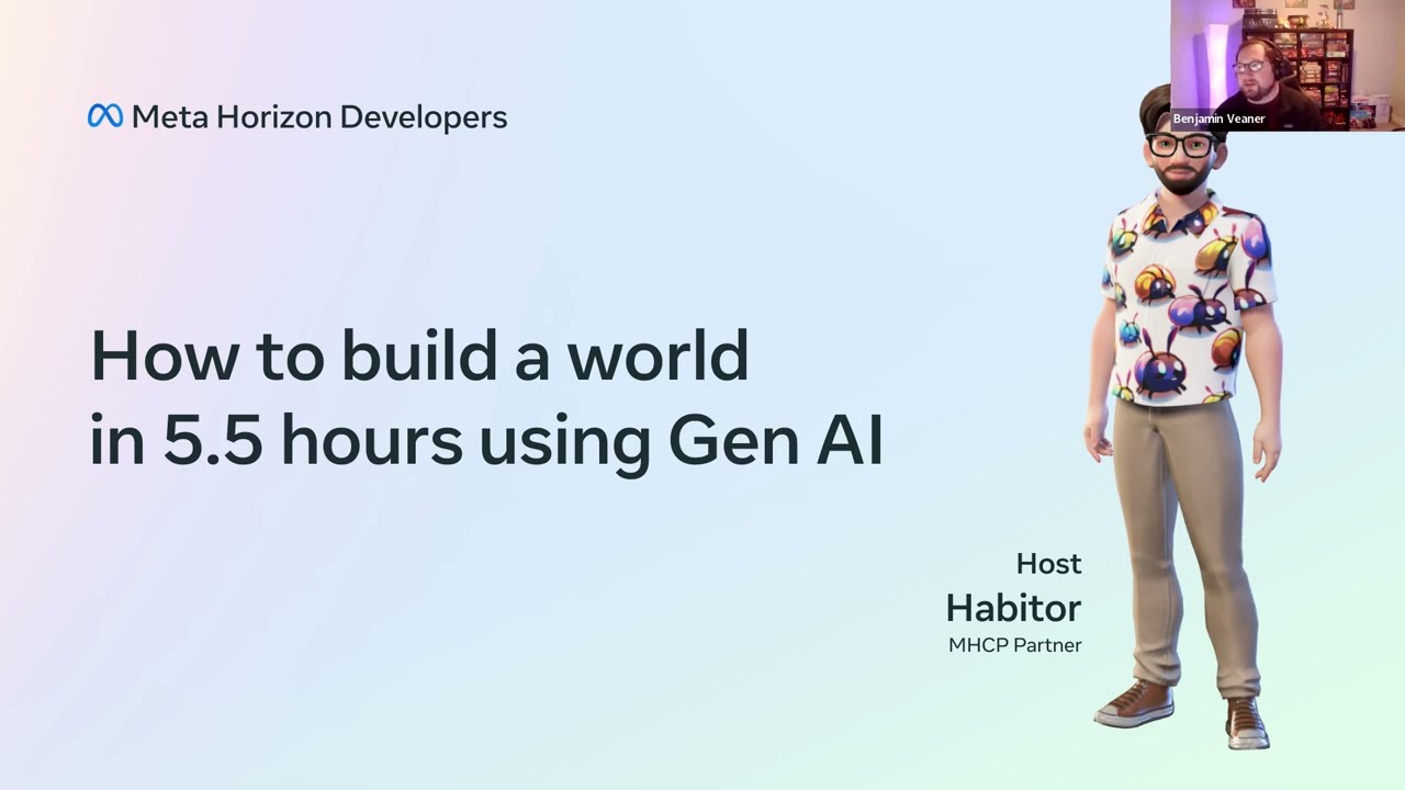 How to build a world in 5.5 hours using Gen AI