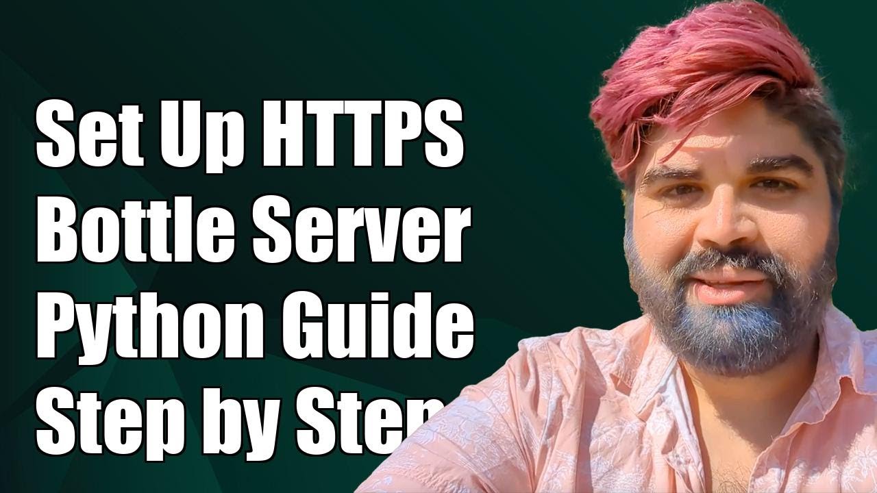 How to Set Up HTTPS for Bottle Server in Python: A Step-by-Step Guide