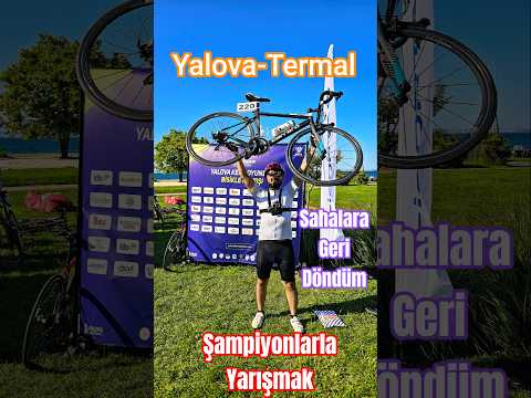 Yalova Kent Oyunları Bisiklet Yarışı Şampiyonlarla Yarışmak #bisiklet #bike #rider #cycling #reels