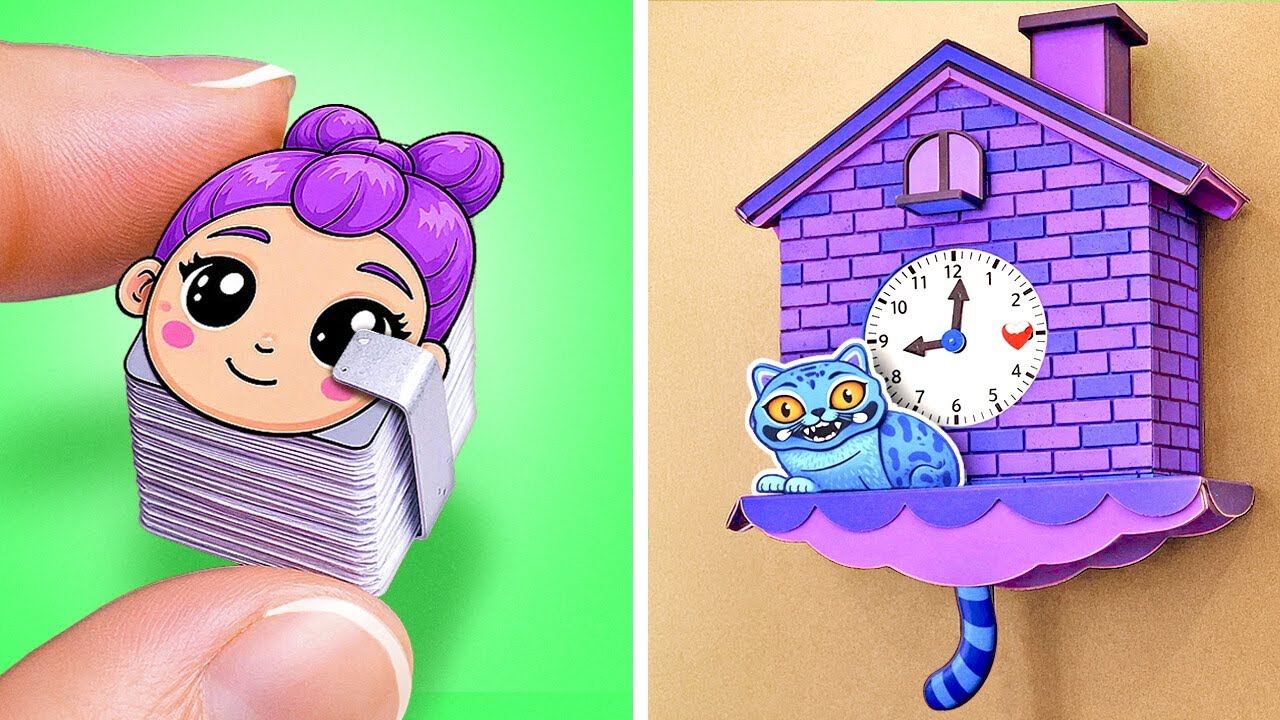 Rumi Cardboard House! Easy DIY Cardboard Craft Ideas