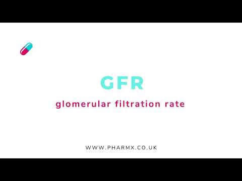 GFR | Glomerular Filtration Rate | Pronunciation