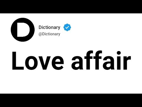 Love affair Meaning In English