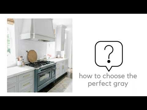Repose Gray - Sherwin Williams - Kitchen Cabinet Paint Color Design Inspiration