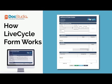 How Adobe LiveCycle Form Works | Docstudioint