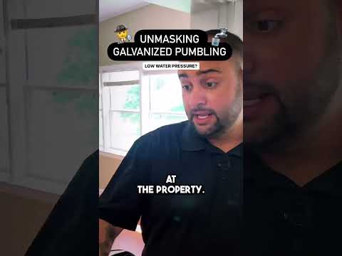 Identifying Galvanized Plumbing in a Home