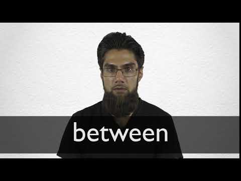 BETWEEN definition and meaning | Collins English Dictionary