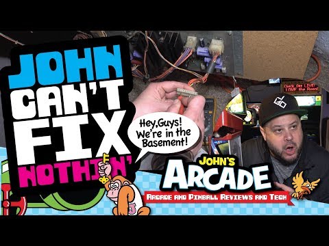 John can't fix nothin' - Paperboy Power Supply issue and Mortal Kombat II Polo monitor issue