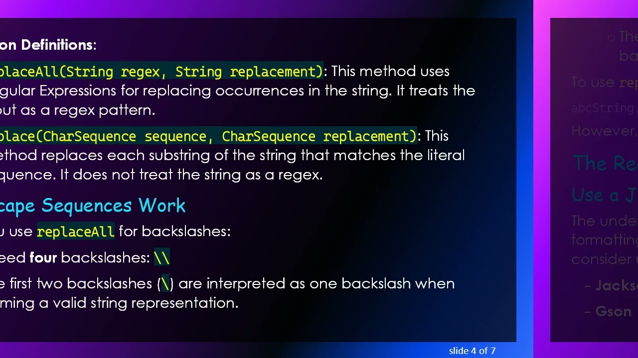 Solving the Java String Replace Issue: Understanding the Difference Between replace and replaceAll