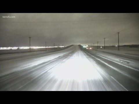A look around Texas to see the severe winter weather conditions