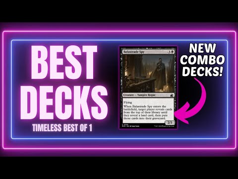 Meta Tier List 🏆| BEST MTG Timeless Best of One (Bo1) Decks | 2025