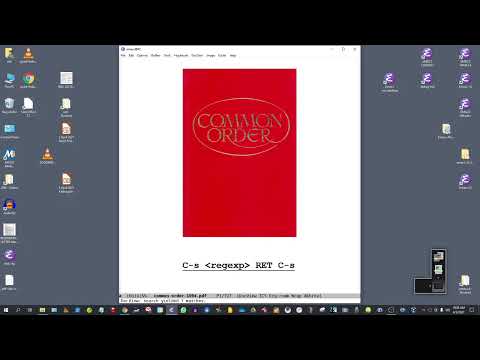 Handling PDF files in Emacs with DocView Mode #reupload