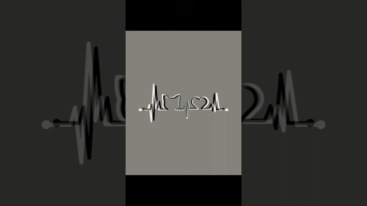 Love for Cats | Cat Heartbeat clipart - royalty free vector for POD