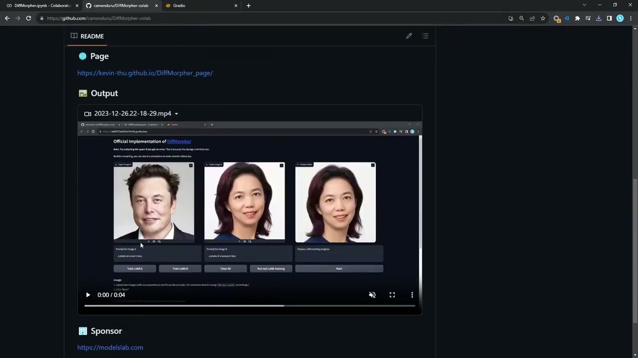 ⛄ 🎄 DiffMorpher  Unleashing the Capability of Diffusion Models for Image Morphing 🎄 🎁 Colab 🎅