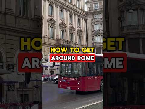 Rome transport tips, rideshare, train, airport #rometravel #rometravelguide #rometraveltips