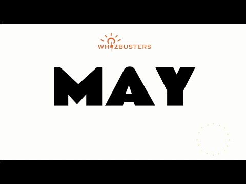 MAY meaning with examples in sentences