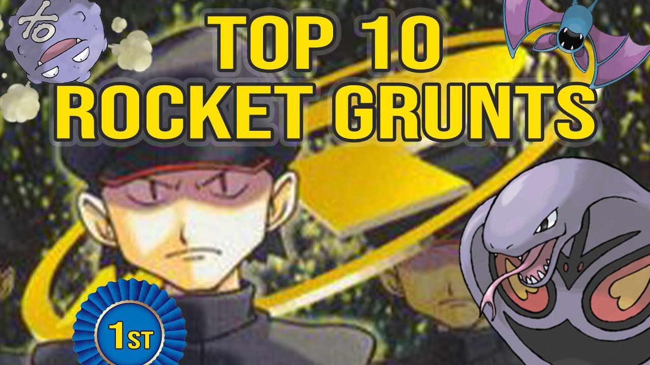 Top 10 BEST Team Rocket Grunts