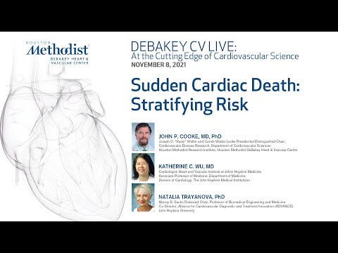 Sudden Cardiac Death: Stratifying Risk (John P. Cooke, MD, PhD and guests) November 8, 2021