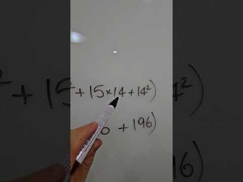 Find 15³-14³ without using a calculator