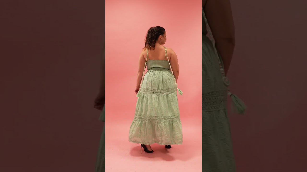 Robe #bohème chic 🕊️ À découvrir sur kenza.re #fashion #style #dress #trending #bohemia #outfit