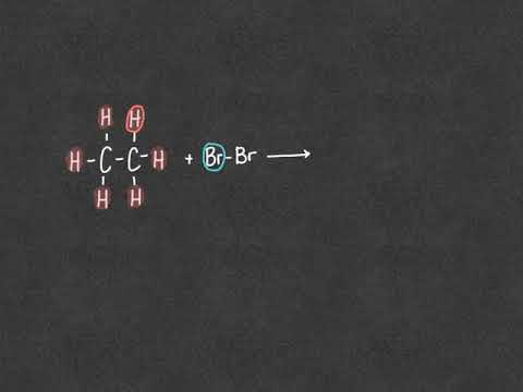 Substitution Reaction - Ethane + Bromine
